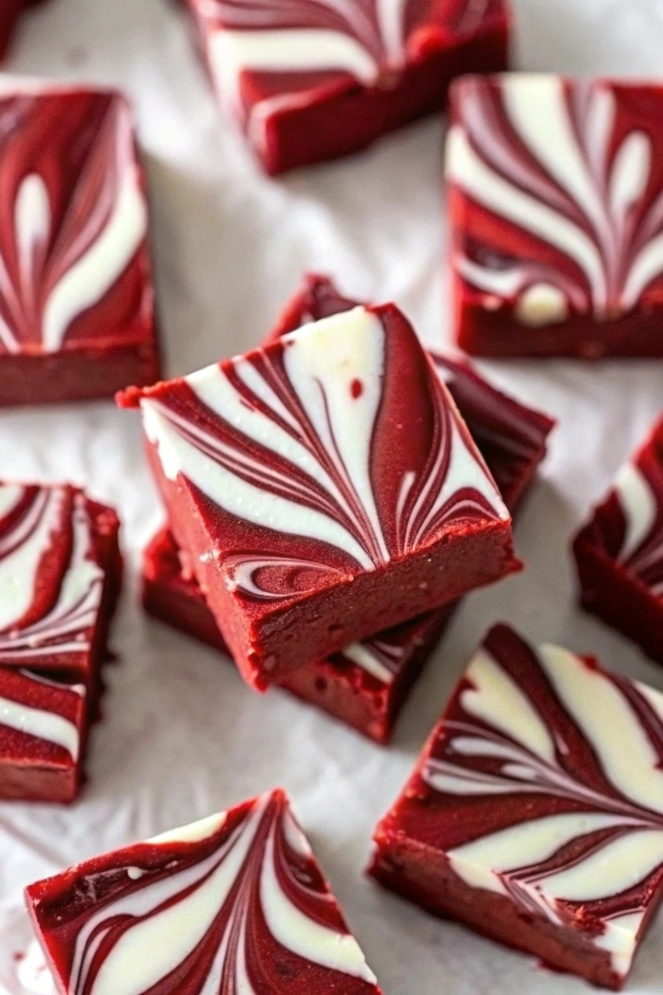 Best Red Velvet Fudge Recipe ️🍫 | Easy Festive Treat